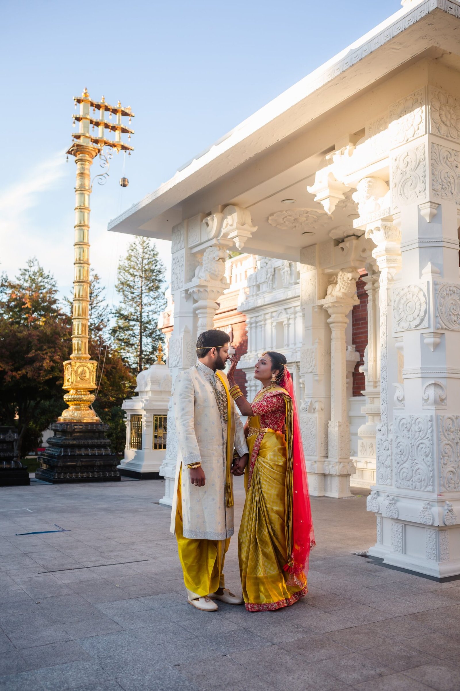 South Indian Wedding At Livermore Temple Love And Tradition